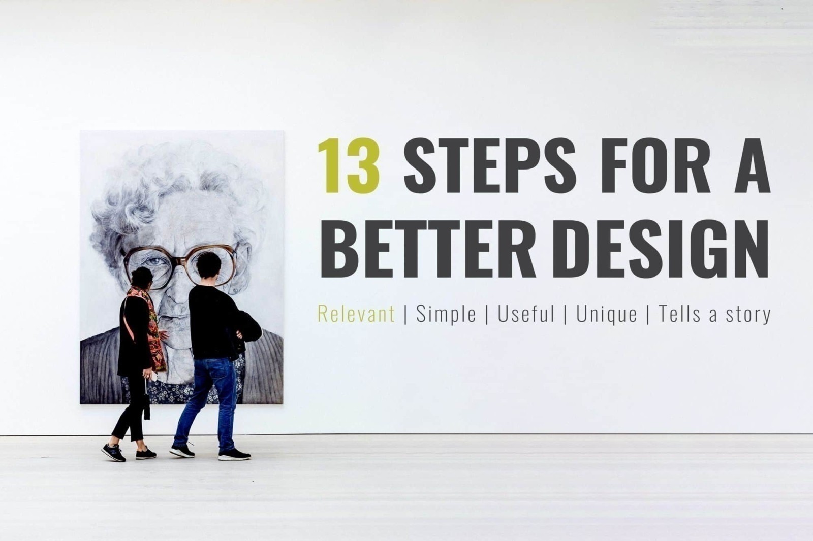 13 steps to a better design - Toud - Infographic - Toud