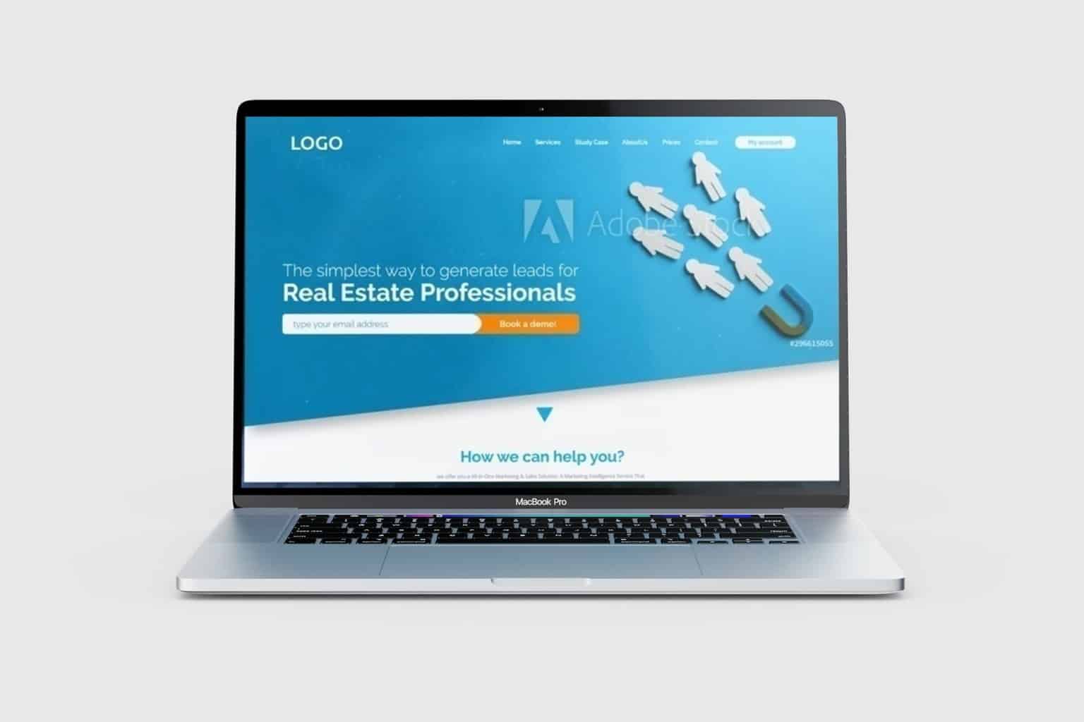 UI web design for a marketing platform - Toud