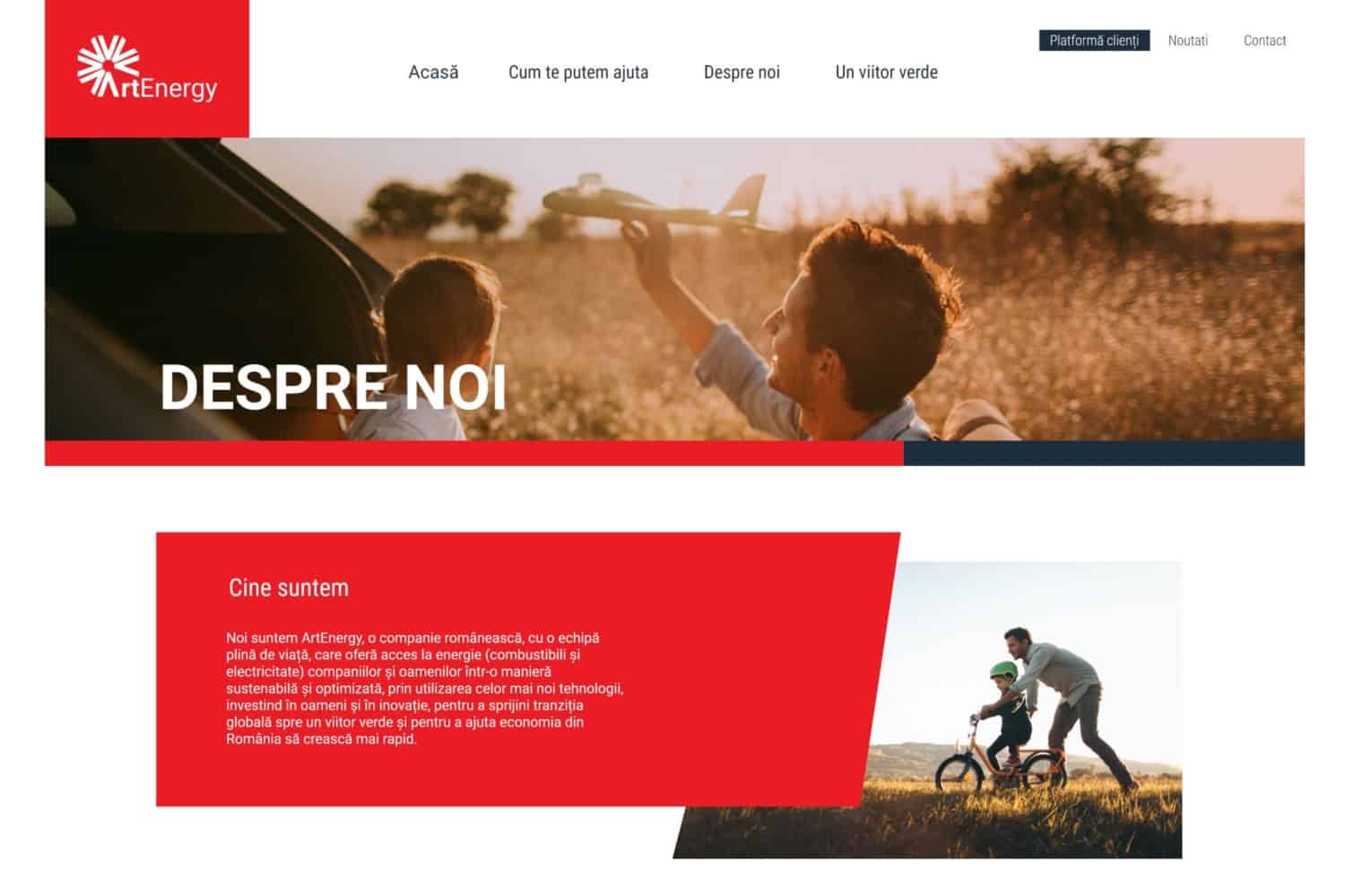 ArtEnergy - rebranding for an energy distributor - Toud